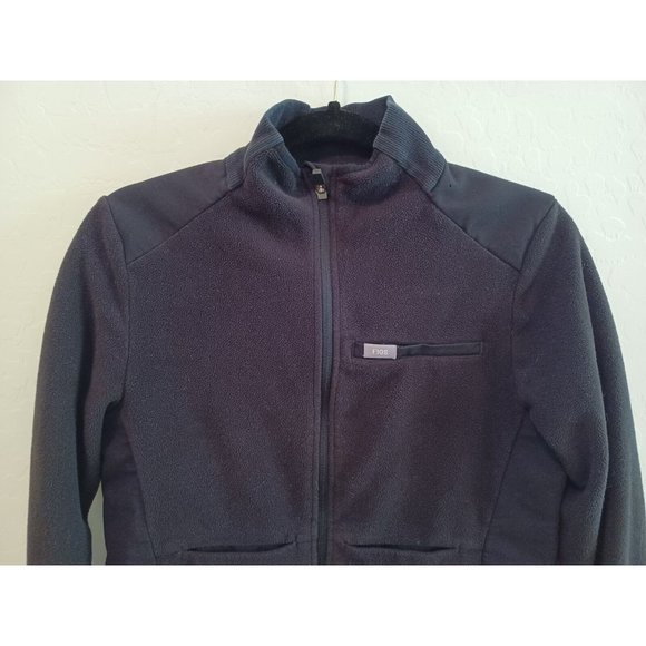 Figs | Jackets & Coats | Figs On Shift Fleece Jacket Womens Sz Xs Black ...